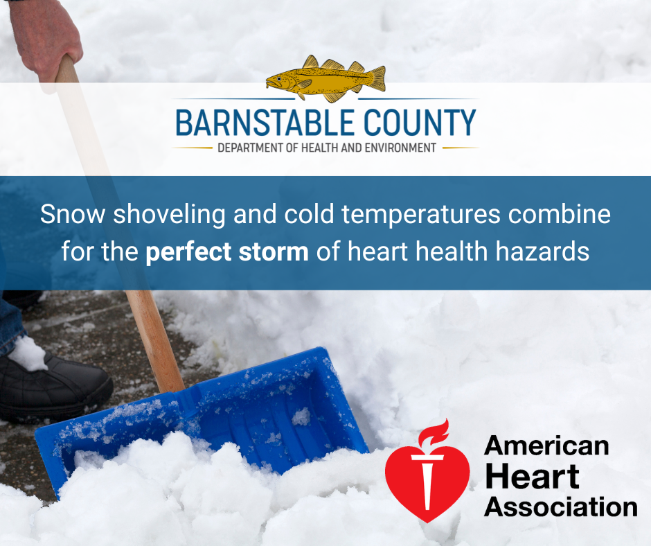 American Heart Association Snow Shoveling Cold Temps Combine For