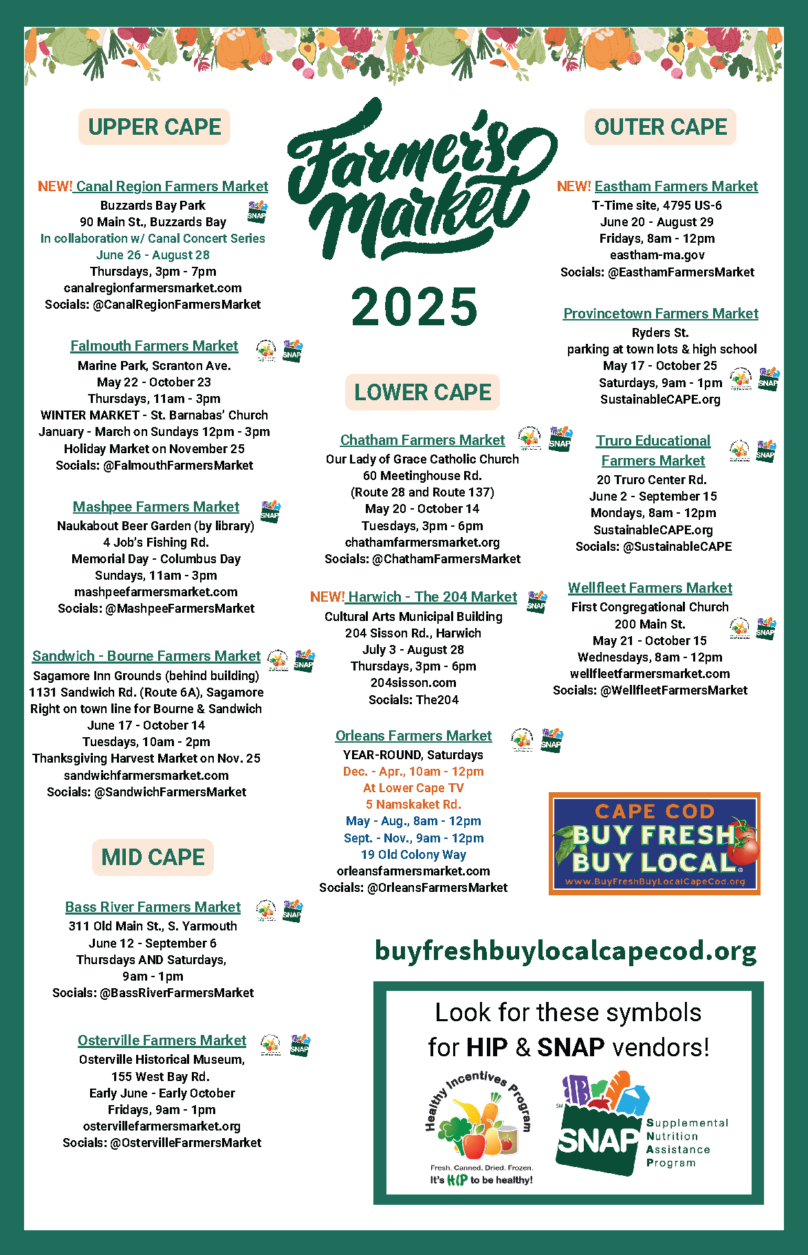 Cape Cod Farmers’ Markets Are Back—And They Brought Receipts (and ...