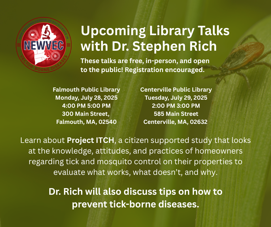 Upcoming Library Talks with Dr. Stephen Rich - Barnstable County