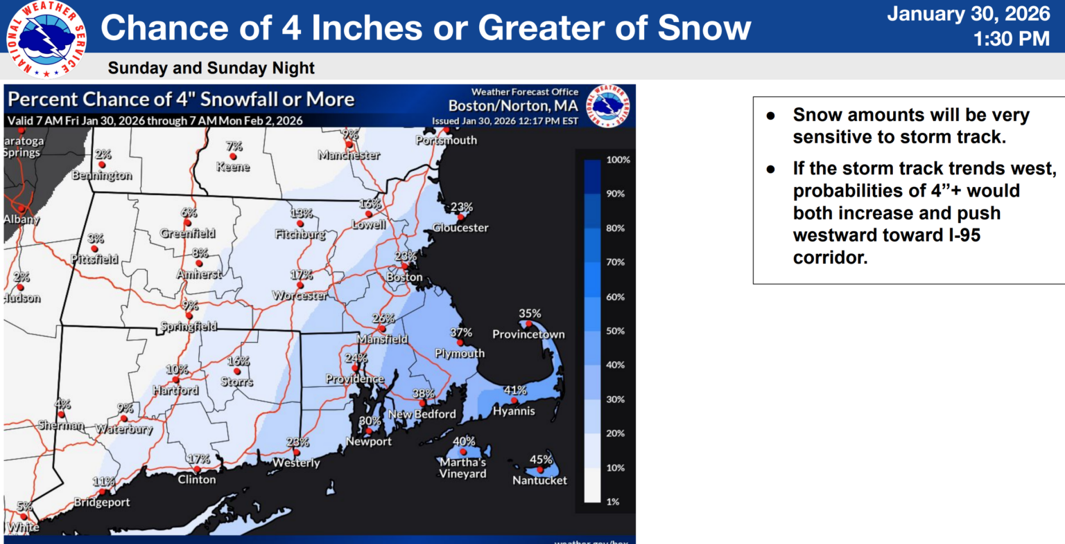 Cape and Islands Winter Storm Forecast and Readiness Update | 3:00 PM ...