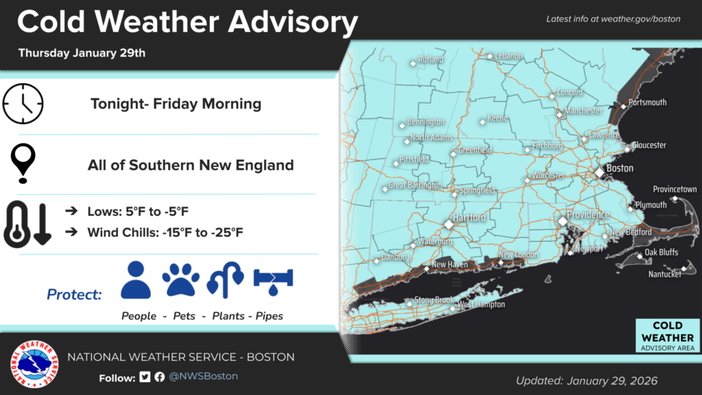 Dangerous Cold Expected Tonight into Friday Morning | 10:30 AM ...