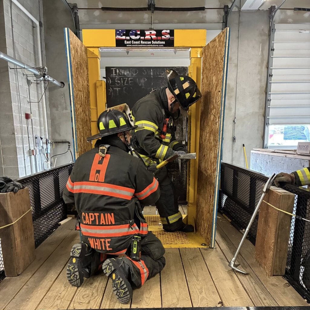 Training in Action: Harwich Firefighters Practice Critical Entry ...