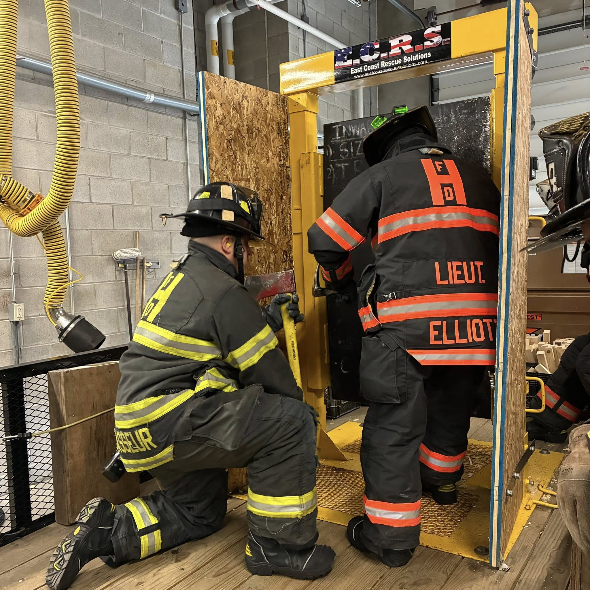 Training in Action: Harwich Firefighters Practice Critical Entry ...