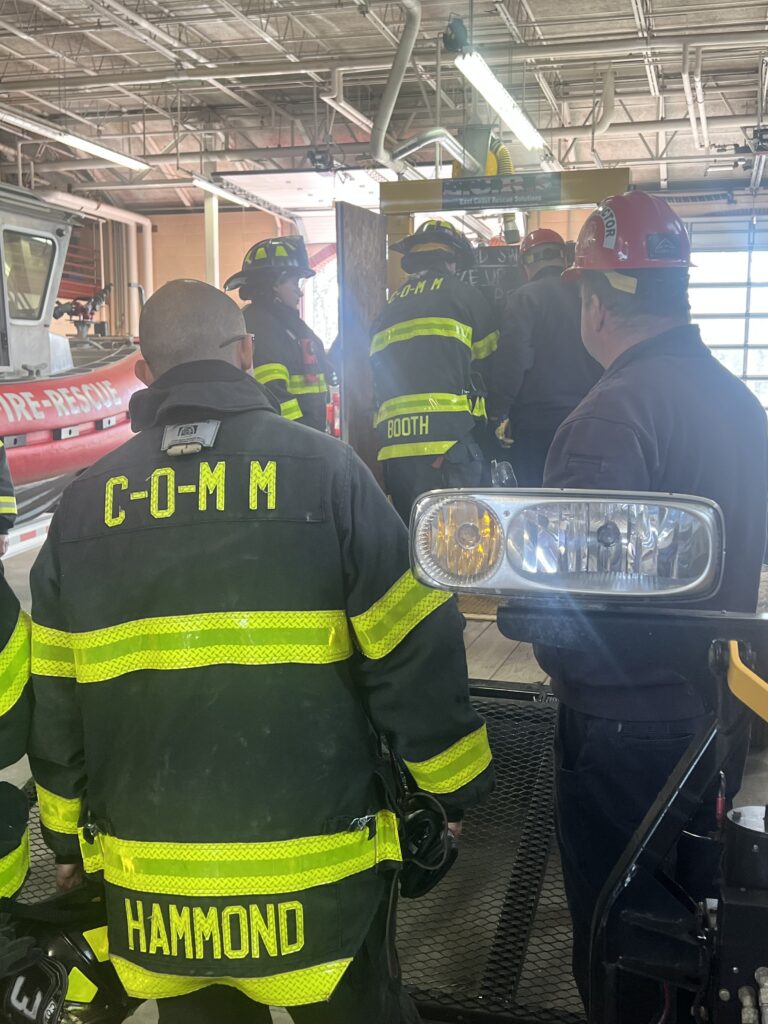 Firefighters Train on Forcible Entry Techniques in Centerville ...