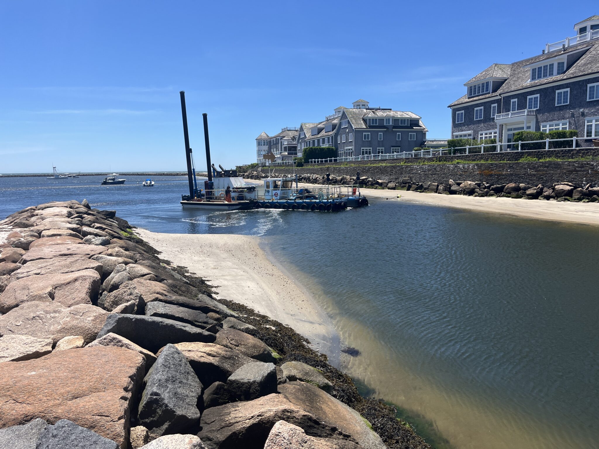 County Dredging Operations Continue in Harwich as 30th Season Nears ...